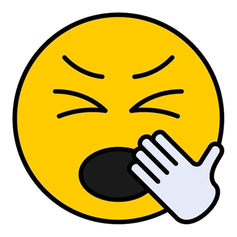 Premium Vector Yawn Icon