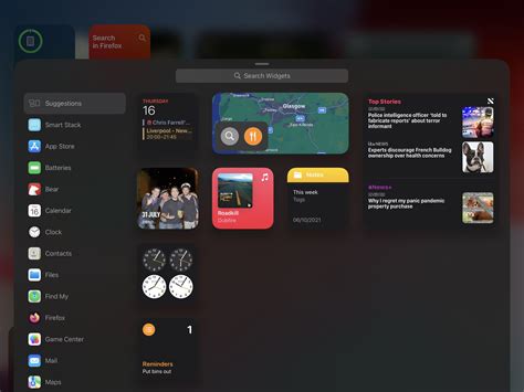 Ipados 15 How To Add Widgets To Your Ipads Home Screen Macrumors