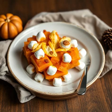 Sweet Potato Casserole With Marshmallows Recipe Yumysnack