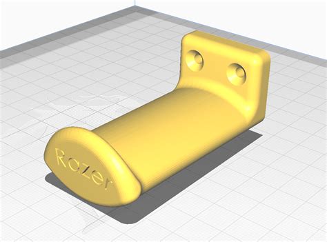 Headset Wall Mount By Polisrex Download Free Stl Model