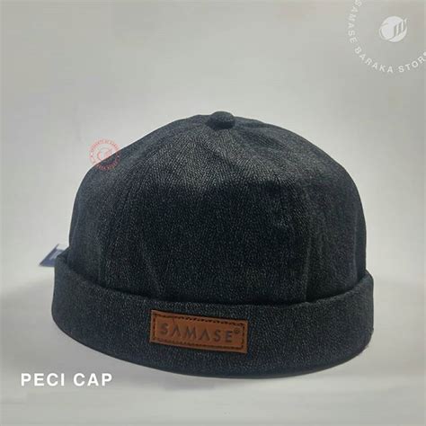 Peci Cap Dark Grey Samase Clothes Its Different