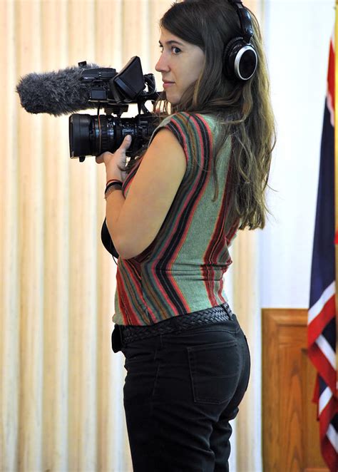 Female Videographer Photograph By Oscar Williams