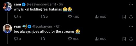 Bro Is Mad Creative Fans React As Kai Cenat Does Ghost Of Tsushima