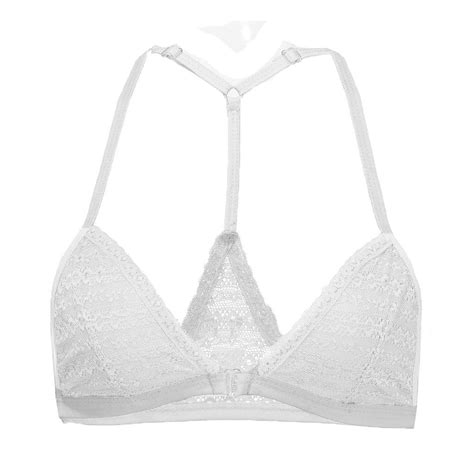 Sexlip Adult Cross Dresser Male Training Bra Mens Lace Bralette Y Back