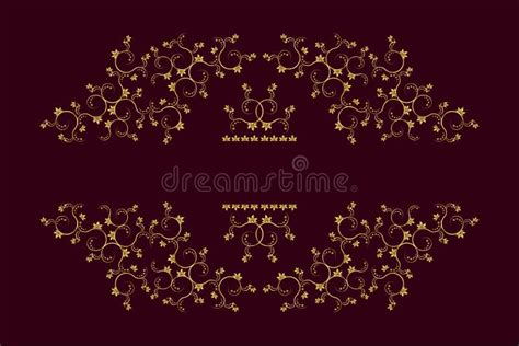 Page Decoration Elements Or Monograms Can Be Used For Designing Books Cards Menus