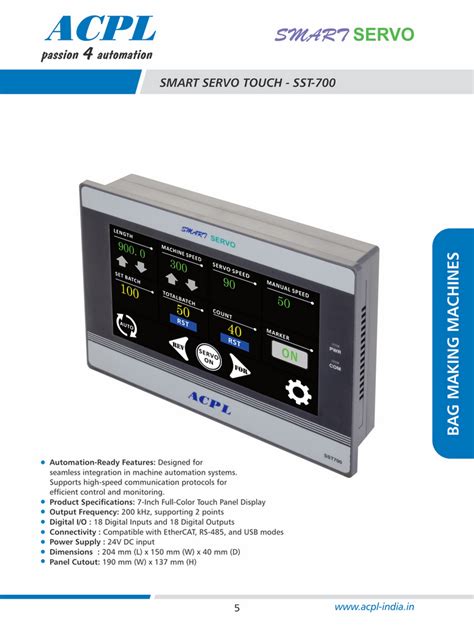 Servo Controller At 2600000 Inr In Ahmedabad Gujarat Amess Controls