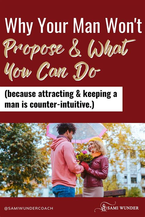 Why He Wont Propose 3 Reasons From The Get The Ring Coach Proposal