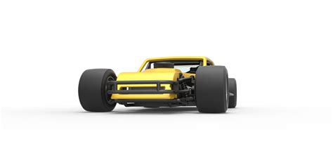 3d File Diecast Vintage Asphalt Modified Stock Car V2 Scale 125 🚗・3d