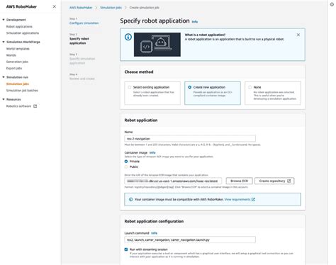 Orchestrate NVIDIA Isaac Sim And ROS 2 Navigation On AWS RoboMaker With