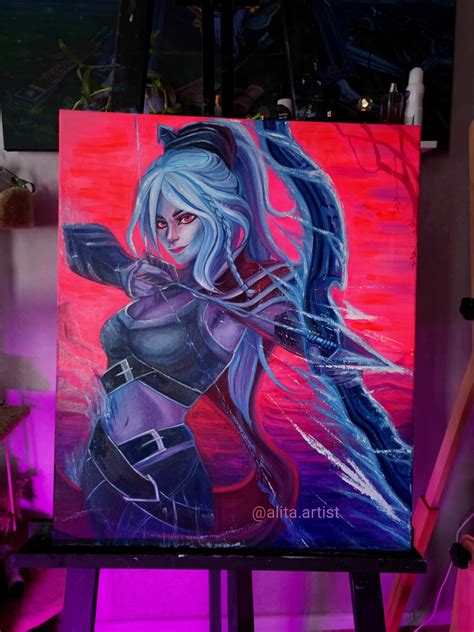 My Oil Artwork Drow Ranger Dota2 Rdota2