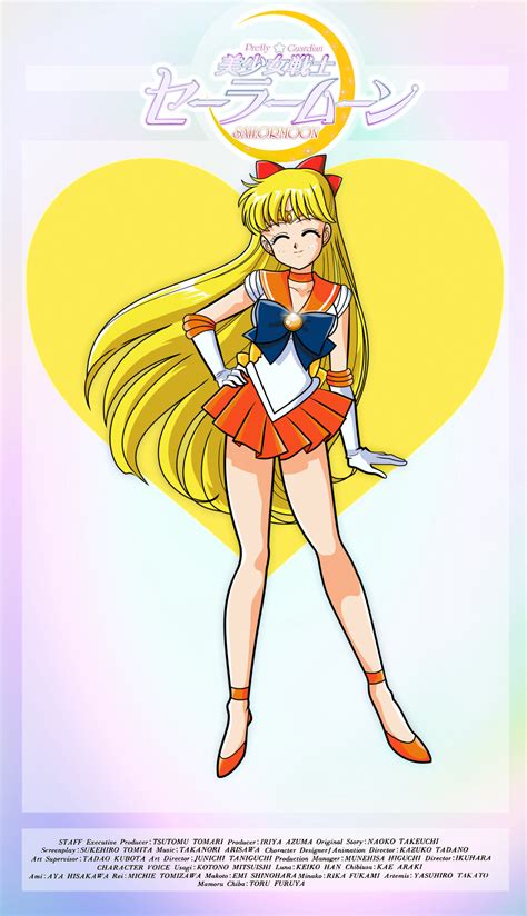 Sailor Moon Classic Sailor Venus Card By Jackowcastillo On Deviantart