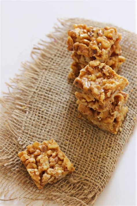 Walnut Chikki Walnut Brittle ~ Lincys Cook Art