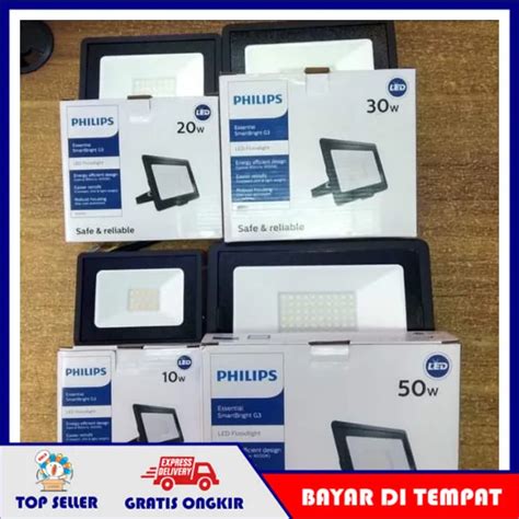 Lampu Sorot Led Philips 10 Watt Led Floodlight Philips BVP 131 10w