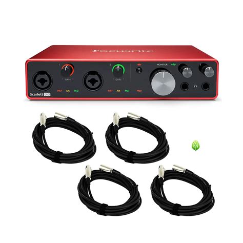 Focusrite Scarlett 8i6 Usb Audio Interface (gen 3),For Producers ...