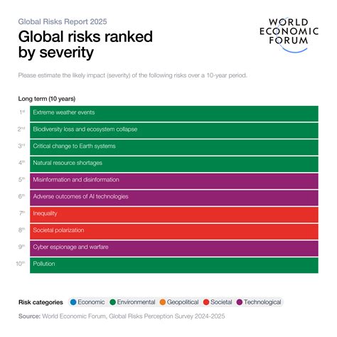Divulgado O Relatório “global Risks Report 2025” Do Fórum Econômico