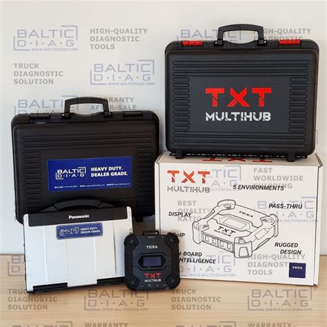 Texa DiagnÓstico De Equipos AgrÍcolas Txt Multihub PortÁtil Balticdiag