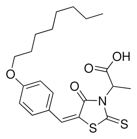 2 5e 5 4 Octyloxybenzylidene 4 Oxo 2 Thioxo 13 Thiazolidin 3 Yl