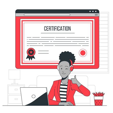Certification Customizable Cartoon Illustrations Bro Style Cartoon