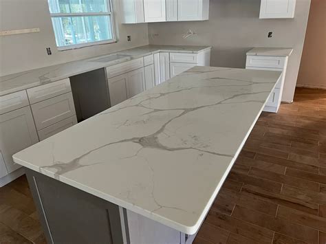 Kitchen Calacatta Mystic Quartz Countertops Javiham Kitchens