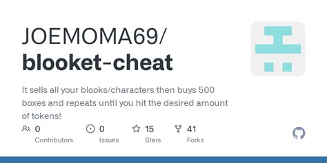 GitHub JOEMOMA69 Blooket Cheat It Sells All Your Blooks Characters Then Buys 500 Boxes And