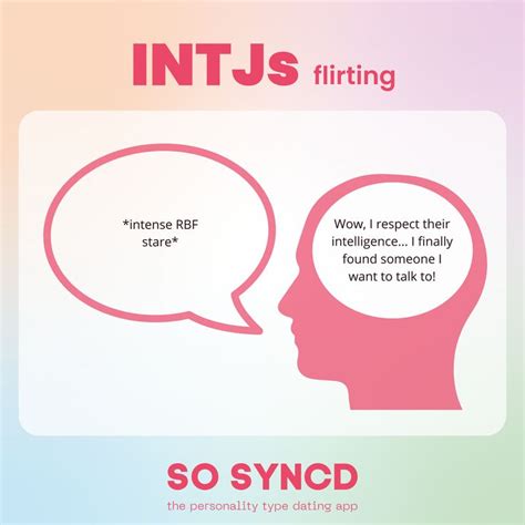 Are You Good At Flirting Follow So Syncd To See More 😉 Intj