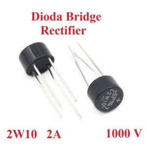 Jual Dioda Diode Jembatan Bridge Rectifier Rangkaian 4 Dioda 2W10 2A 1000V Kab Tangerang