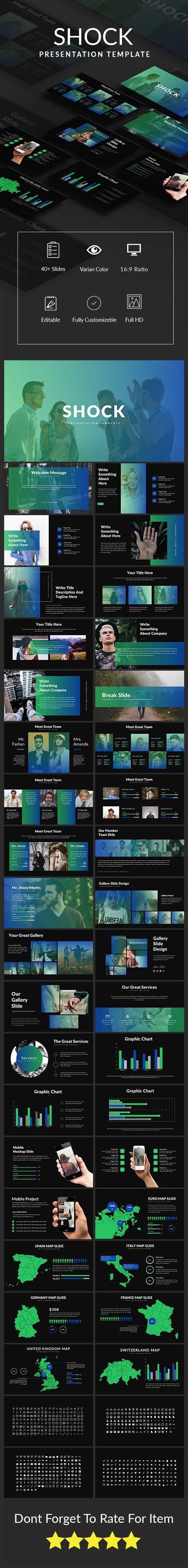 Shock Presentation Template Presentation Templates Graphicriver