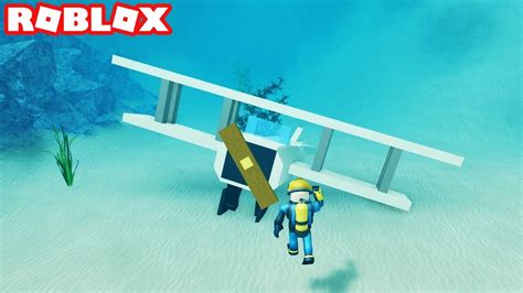 The Stranded Pilot Scuba Diving At Quill Lake In Roblox Epsiode 5