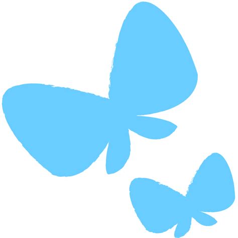 蝶のシルエット フリーイラスト素材のぴくらいく｜無料ダウンロード可能です