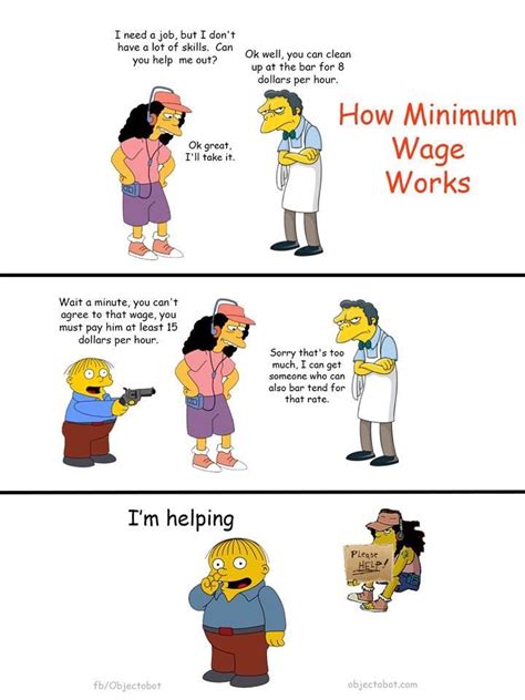 How Minimum Wage Works Rtherightcantmeme