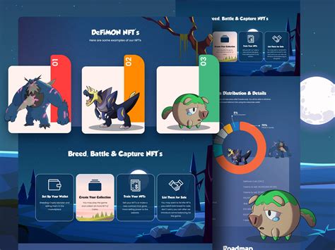 NFT Marketplace Landing Page Design On Behance