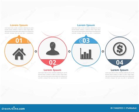 Process Diagram Stock Vector Illustration Of Graph Interface 74460923