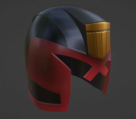 Judge Dredd Helmet Stl 3d Printing Etsy