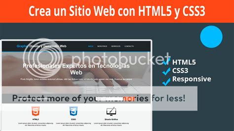 Diseña Un Sitio Completo Con Html5 Y Css3 Parte 3 Secciones Y Responsive Render2web