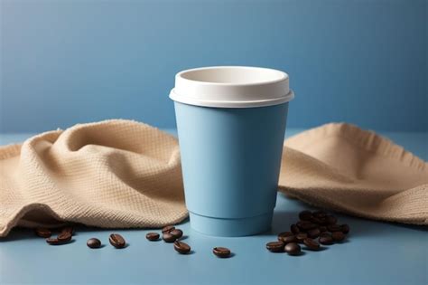 Premium Ai Image Blank Coffee Cup Mockup Ai Generated