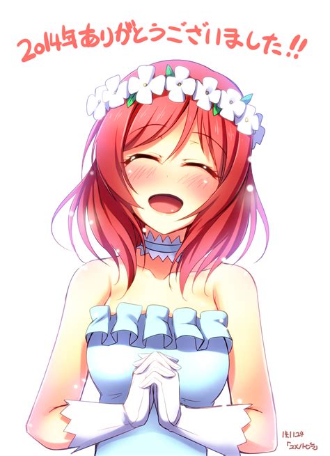Safebooru 1girl Bare Shoulders Blush Bust Choker Closed Eyes