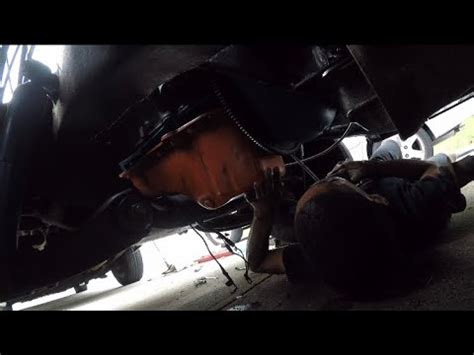 Small Block Chevy Oil Pan Removal With Engine In Vehicle Youtube