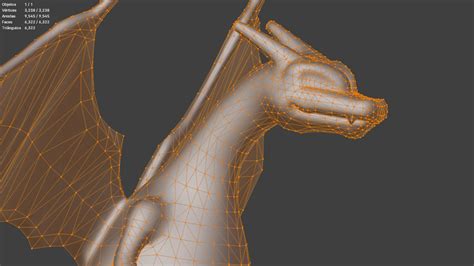 3d Model Charizard Turbosquid 2239871
