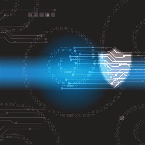 Blue Network Light Code And Data Security Abstract Technology Background 12753172 Vector Art At