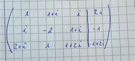 Solved Use Gauss To Solve The Following Complex Sle