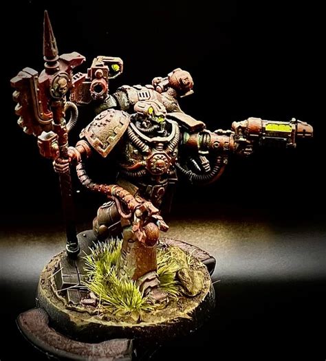 After A Few Figures I Landed On The Rust Look I Had Been Going For R