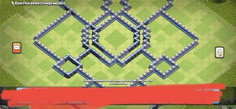 annoying bar in base edit mode clashofclans