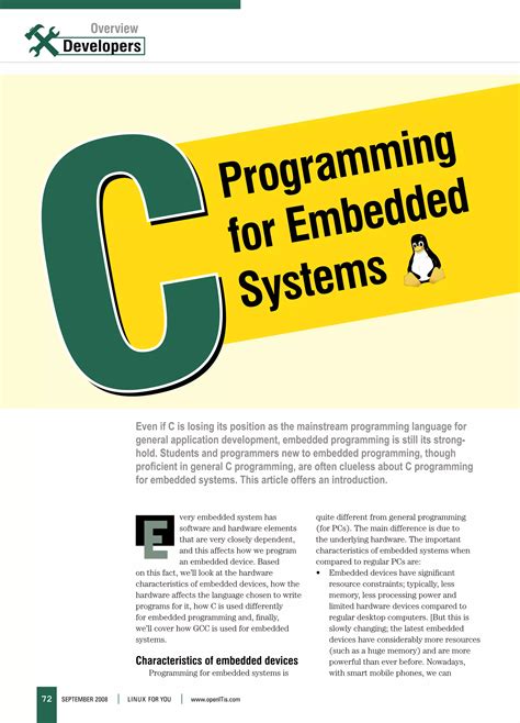 C Programming For Embedded Systems PDF