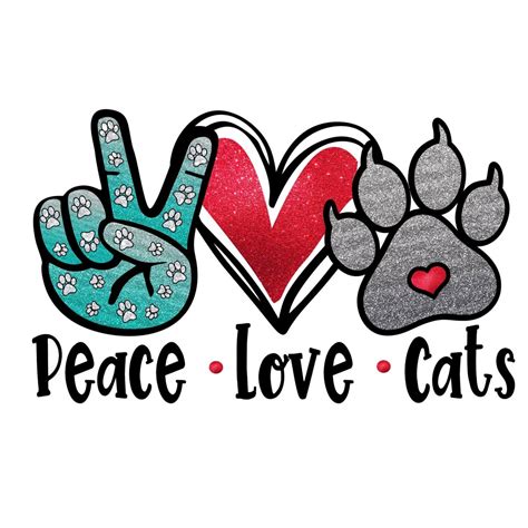 Peace Love Cats