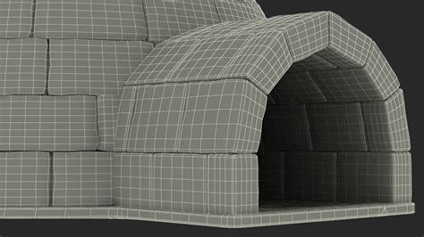 Eskimos Igloo Glows At Night 3d Model 29 3ds Blend C4d Fbx Max