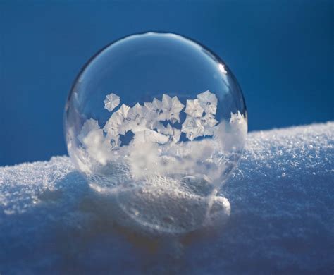 How To Photograph Frozen Bubbles