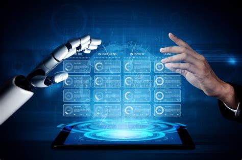 Ai Enhanced Kanban Task Workflow Dashboard Vouch Stock Image Image Of Generative Tracking