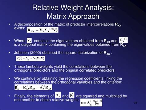 Ppt Relative Importance Of Predictors With Regression Models