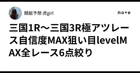 ⚠️三国1r～三国3r⚠️極アツレース🔥🔥自信度max🔥🔥狙い目levelmax🔥🔥全レース6点絞り｜競艇予想 虎girl 🐯