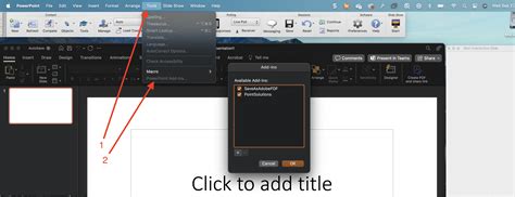 Pointsolutions Desktop Enabling The Powerpoint Add In Mac Support